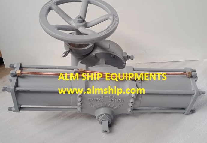 TOMOE VALVE TG-10 HYDRAULIC ACTUATOR | ALM SHIP EQUIPMENTS